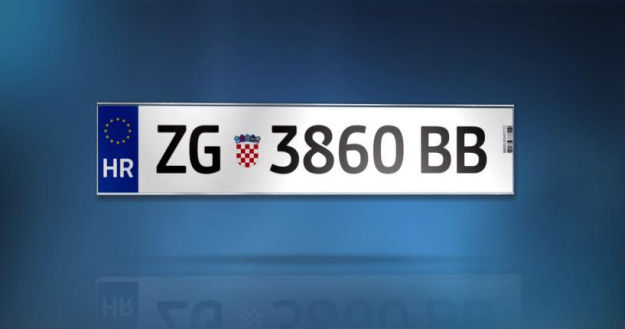 Napokon je poznat izgled novih registarskih tablica | Vijesti ...