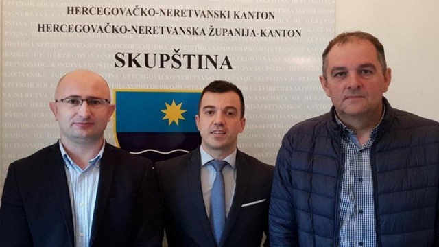 Damir Džeba predsjednik Kluba hrvatskog naroda u Skupštini HNŽ-a ...