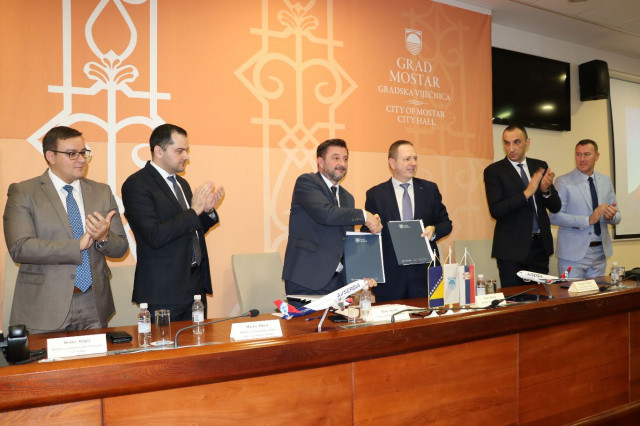 AVIOLINIJA MOSTAR-BEOGRAD Kreće krajem travnja, cijena karte u jednom ...