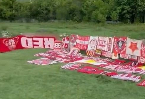 VIDEO Ultrasi se pohvalili velikim 'plijenom' najljućih rivala Red ...