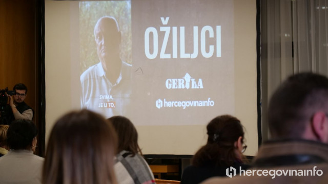 FOTO Održana promocija video serijala 'Ožiljci' | Vijesti Hercegovina.Info