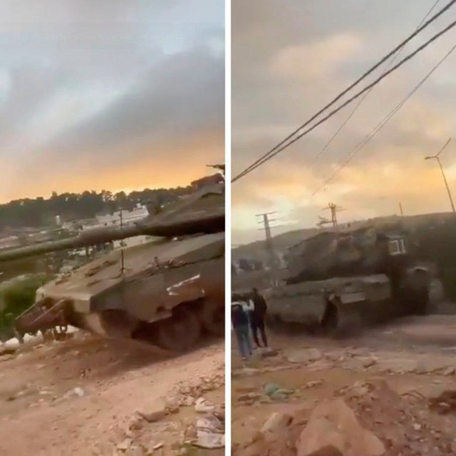 VIDEO Prvi put nakon 20 godina izraelski tenkovi opet na okupiranoj ...
