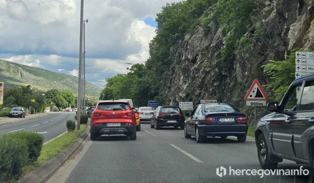Prometne gužve u Mostaru zbog kvara automobila | Vijesti Hercegovina.Info